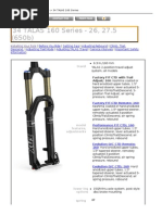 Fox Shock Rebuild Manual | PDF | Bearing (Mechanical) | Piston