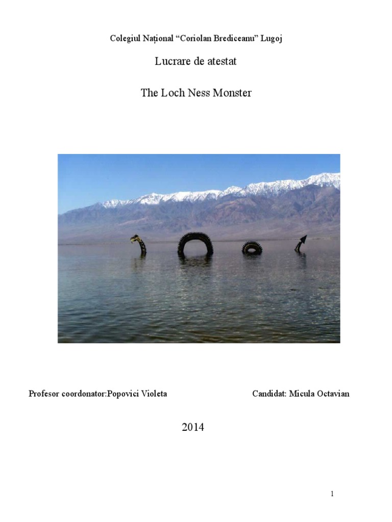 The Loch Ness Monster: A Comprehensive Analysis of Sightings ...