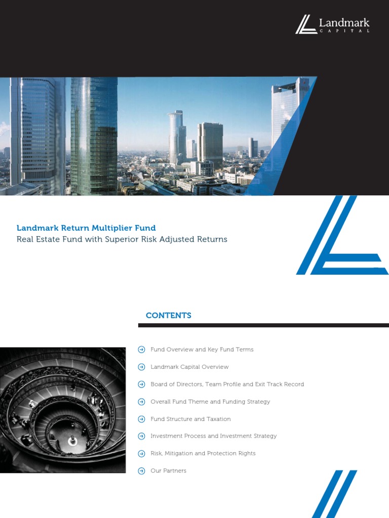 Landmark Capital - Fund Brochure | PDF | Yield (Finance) | Investing