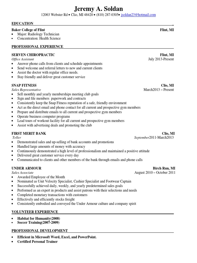 Jeremy Resume | PDF | Business | Marketing