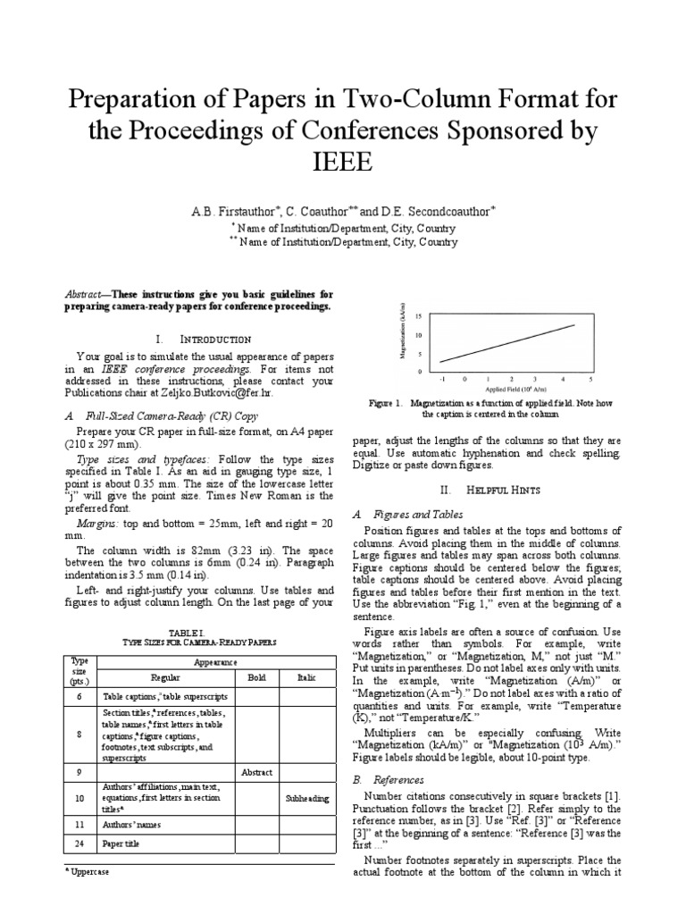 Paper Presentation Format Pdf Bracket Typefaces 7183