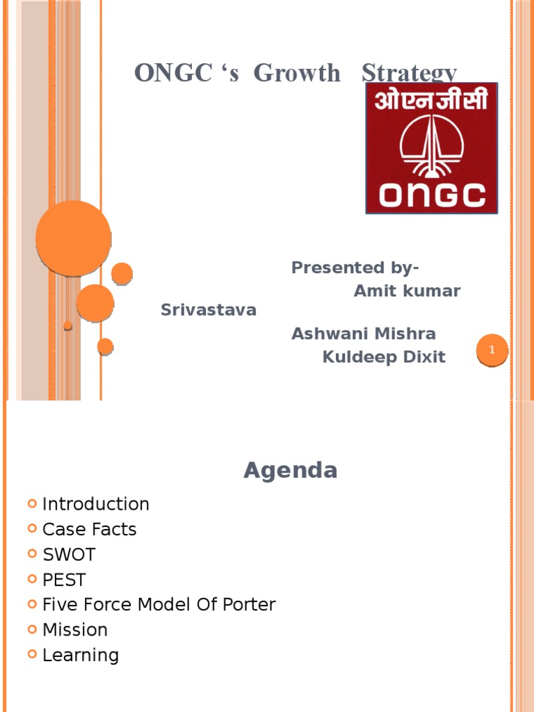 ONGC Growth Strategy | PDF