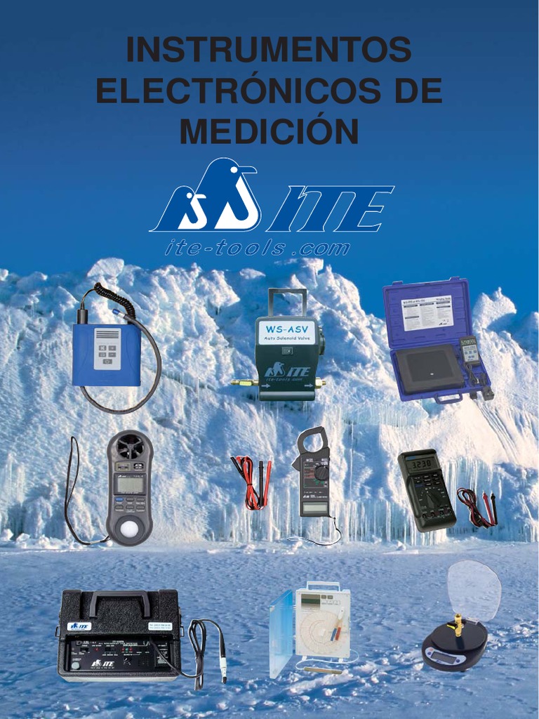 ITE Instrumentos Electronicos de Medicion | PDF | Fahrenheit | Batería ...