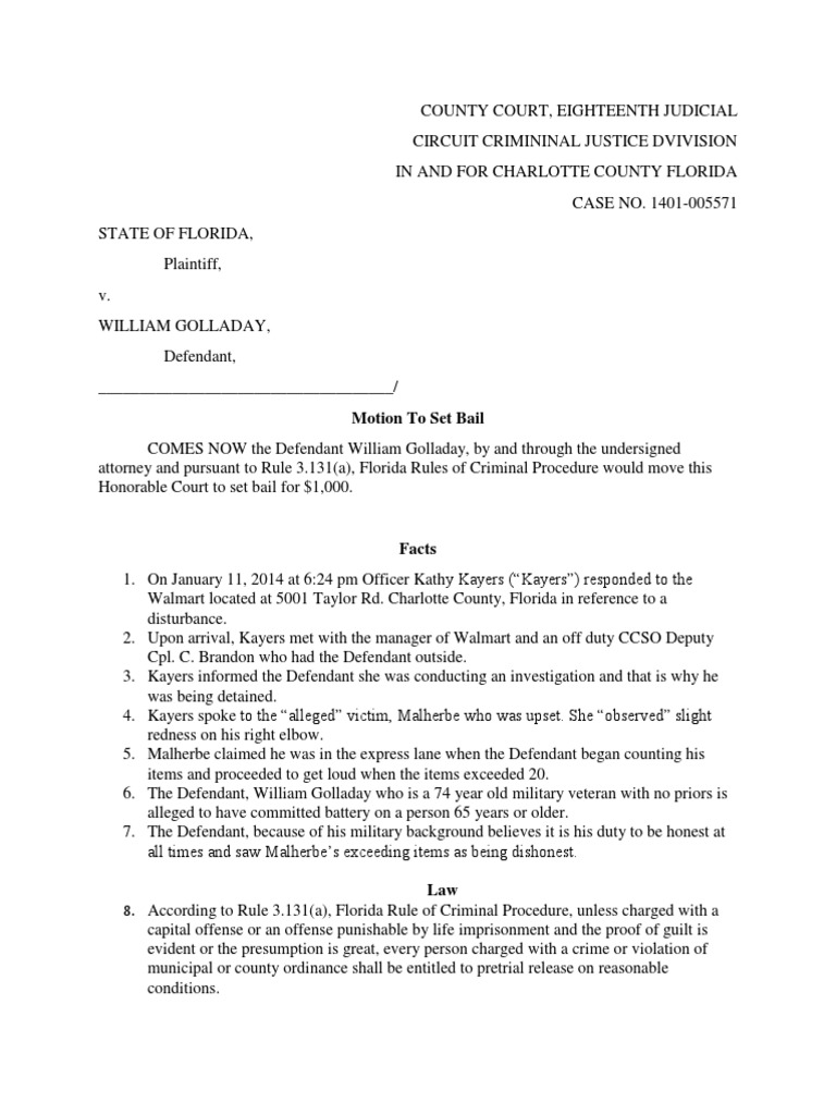Motion To Set Bail | PDF | Bail | Criminal Procedure In South Africa Motion To Set Bail | PDF | Bail | Criminal Procedure In South Africa
