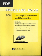 English Literature PE2 MCQ | PDF | Multiple Choice | Mansfield Park