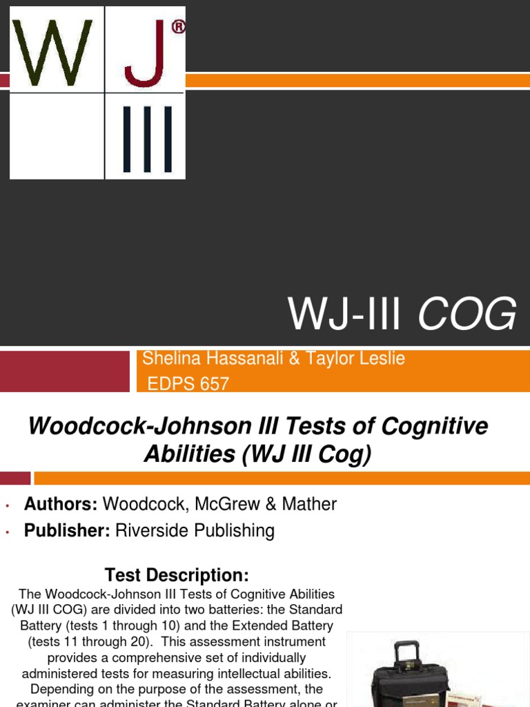 Wj-Cog Presentation Most Recent Feb 13 | PDF | Recall (Memory) | Memory