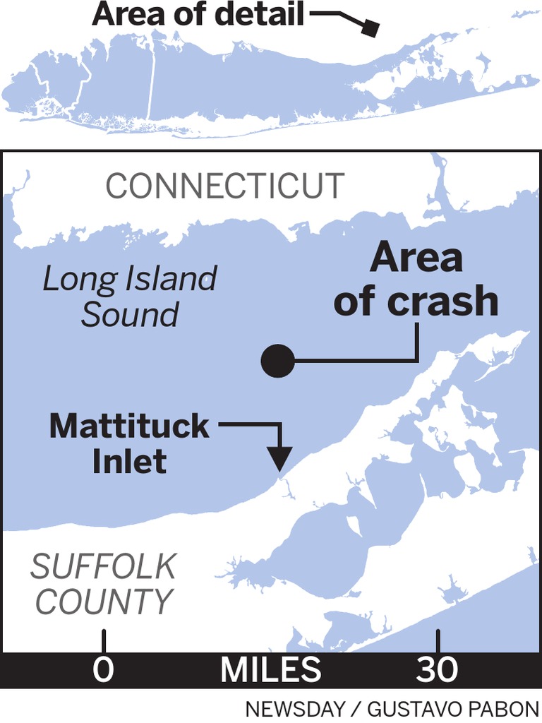 Mattituck Inlet Crash Area Overview | PDF