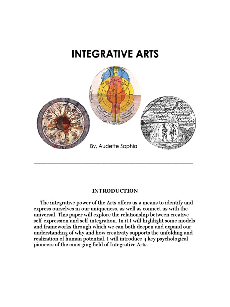 Integrative Arts | PDF | Self Actualization | Carl Jung