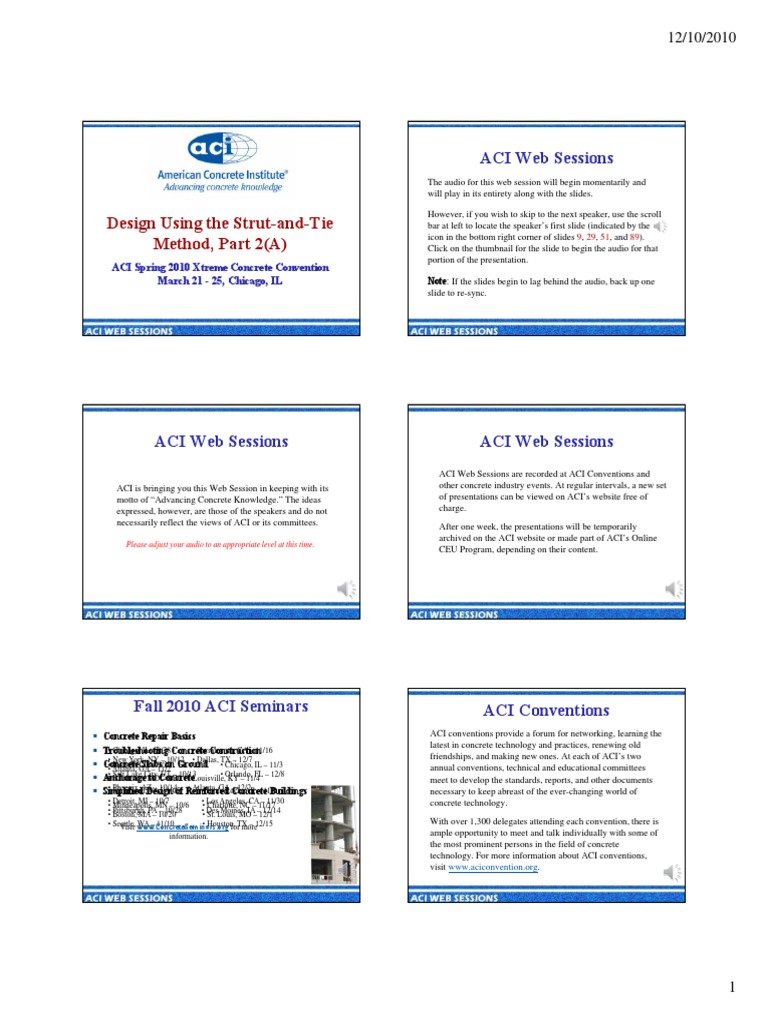 Strut-and-Tie Design Method Insights | PDF | Beam (Structure ...
