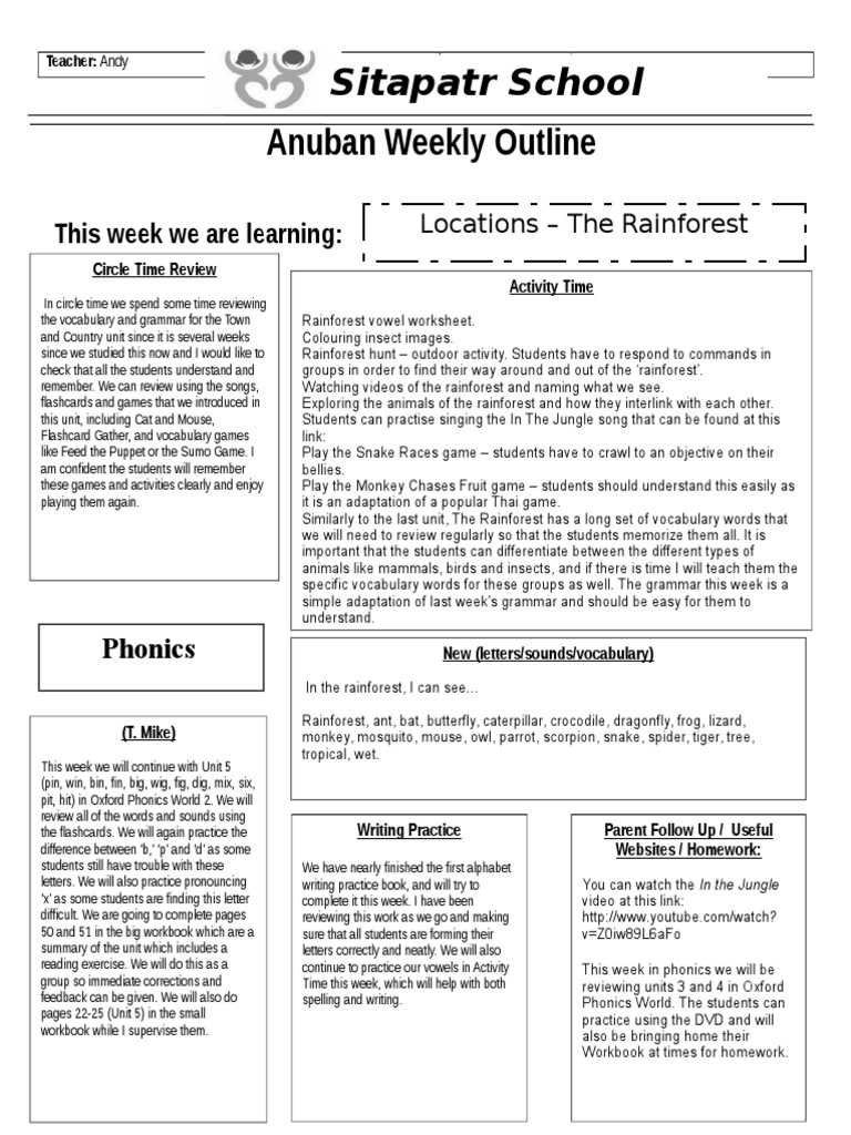 EP3 Toadstool Week8 | PDF | Phonics | Languages