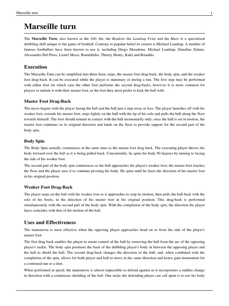 Marseille Turn | PDF | Athletic Sports | Association Football