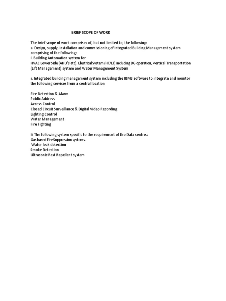 07 BMS CheckList | PDF | Building Automation | Electrical Engineering