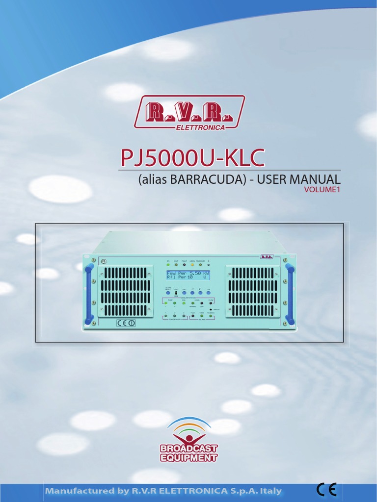 RVR 5000 | PDF | Power Supply | Electrical Connector