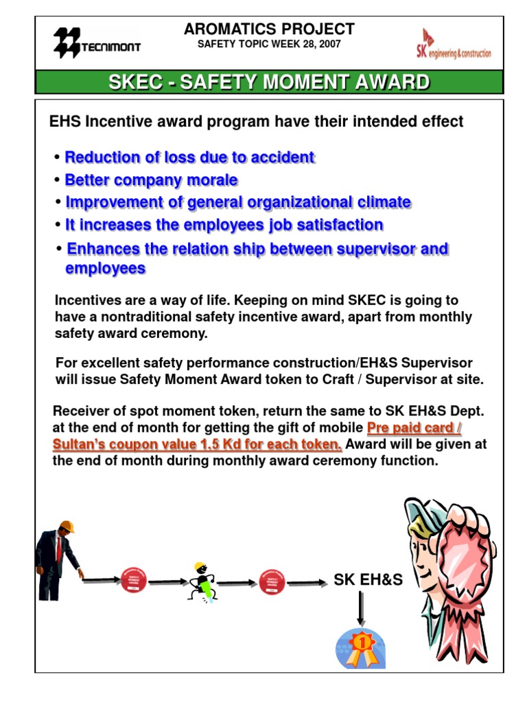 Safety Moment Award Program Overview | PDF