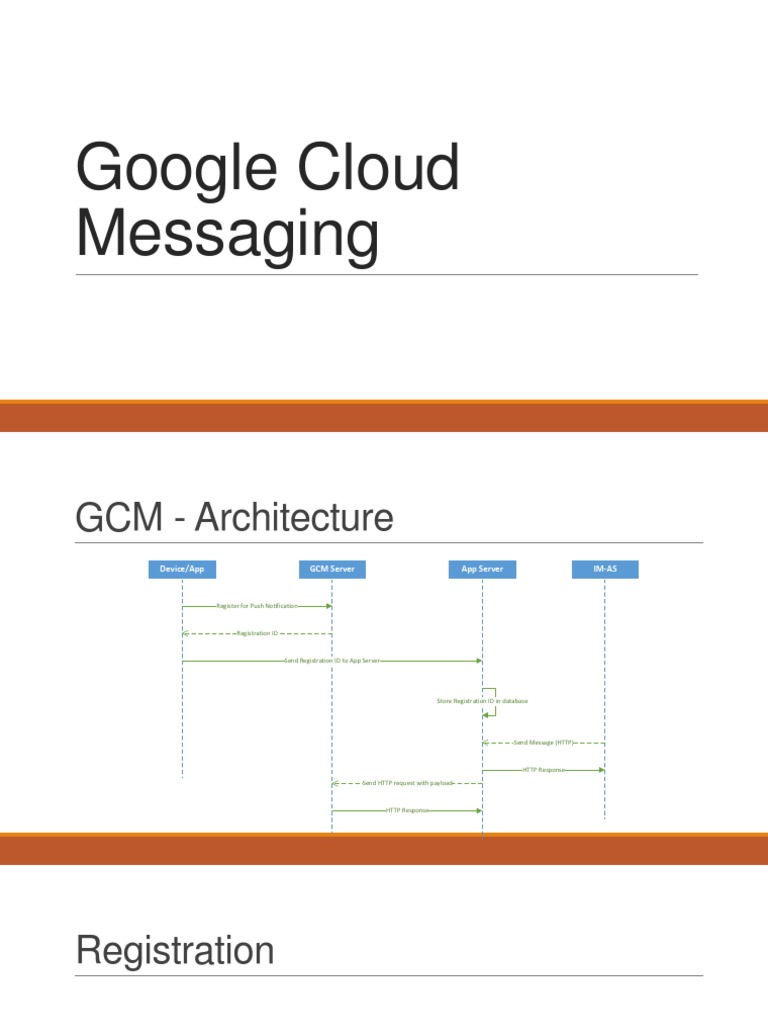 Google Cloud Messaging | PDF | Hypertext Transfer Protocol | Computer ...