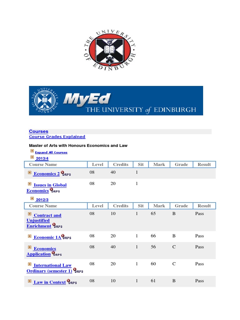 1st Year Marks | PDF