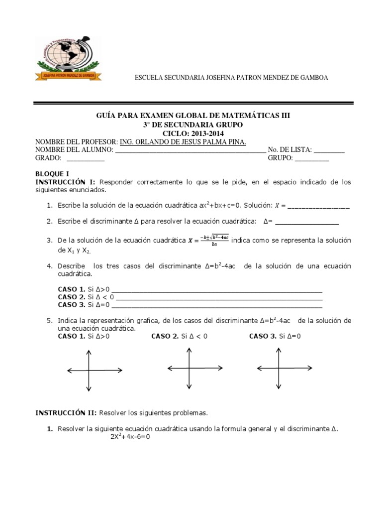 Aprende matemáticas con esta guía de estudio para secundaria