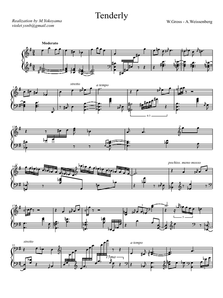 Tenderly | PDF