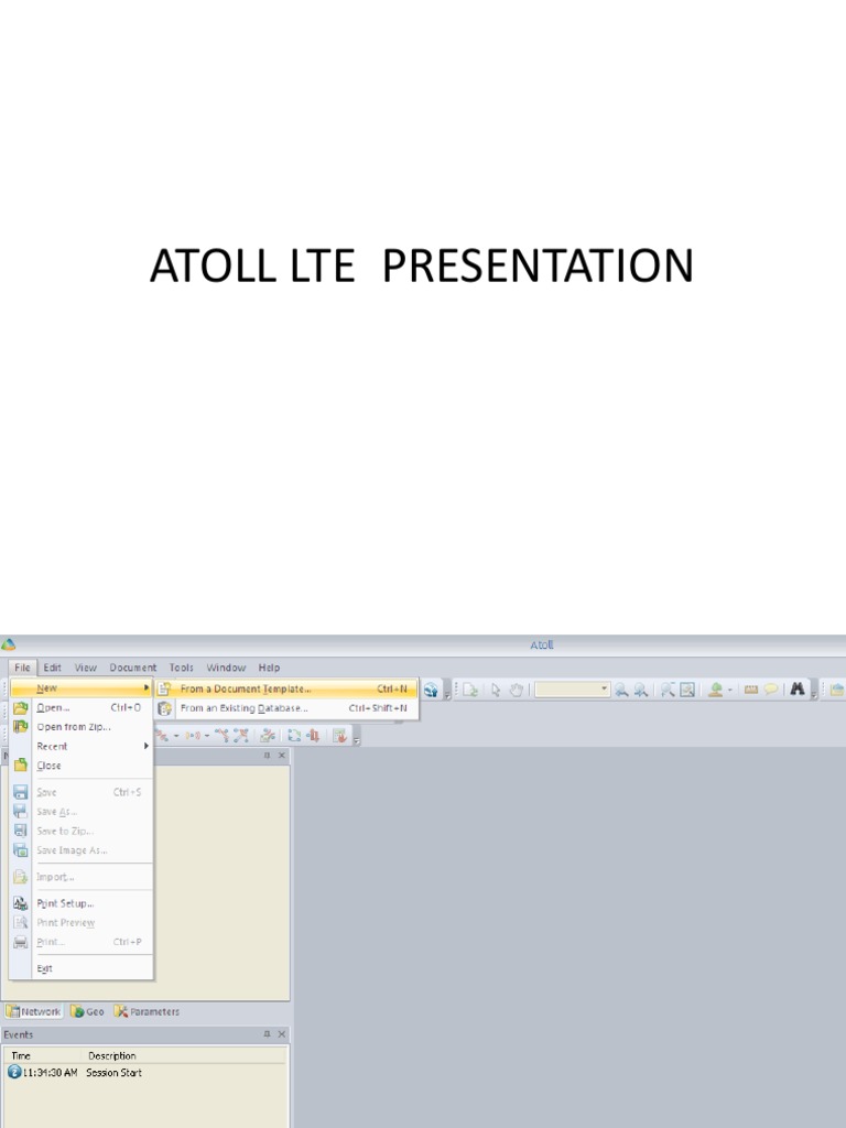 Atoll Lte Acp | PDF | Computers