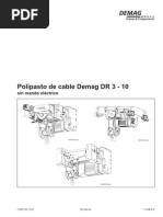 Manual Español Polipasto Demag P1050 | PDF