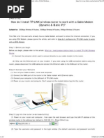 Cudy WR1300 AC1200 Gigabit Dual Band Wi-Fi Router Installation Guide | PDF