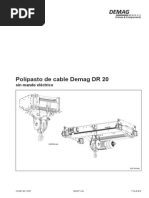 Manual de instrucciones polipastos DEMAG, serie DH | Corriente eléctrica | Seguridad y salud ...