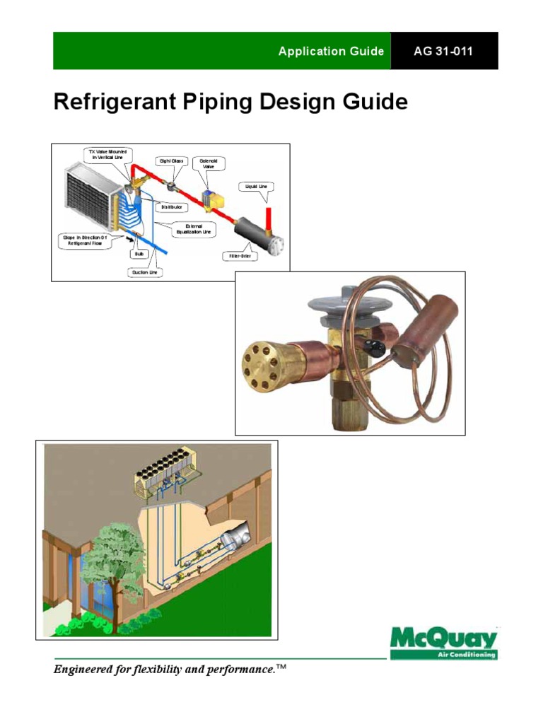 Refrigerant-Piping Design Guide-Mcquay | PDF | Refrigeration | Air ...