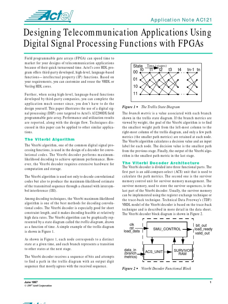 Telecom Digsig An | PDF | Field Programmable Gate Array | Computer ...