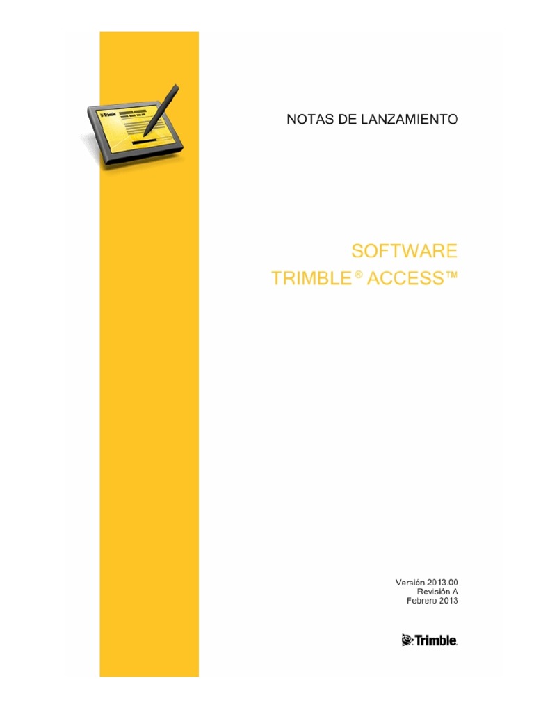 Manual Trimble | PDF | Archivo de computadora | Microsoft