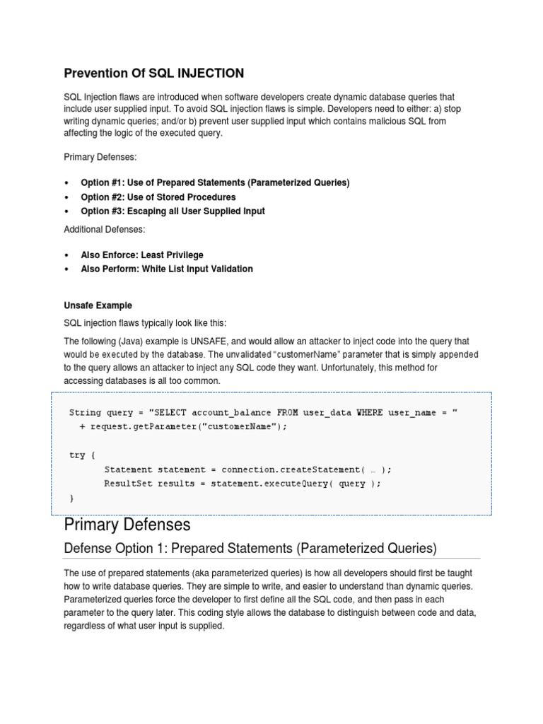 SQL Injections | PDF | Password | Transport Layer Security