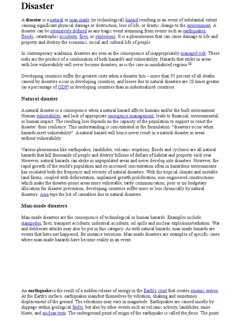 Disaster Management | PDF | Tropical Cyclones | Tornadoes