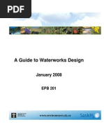 Ontario Drinking Water Design Guidelines | PDF | Drinking Water