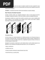 Domino Model of Accident Causation | PDF | Causality