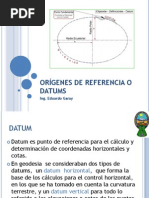 Qué Es El Datum de Las Coordenadas Geográficas y Su Uso en El GPS | PDF ...