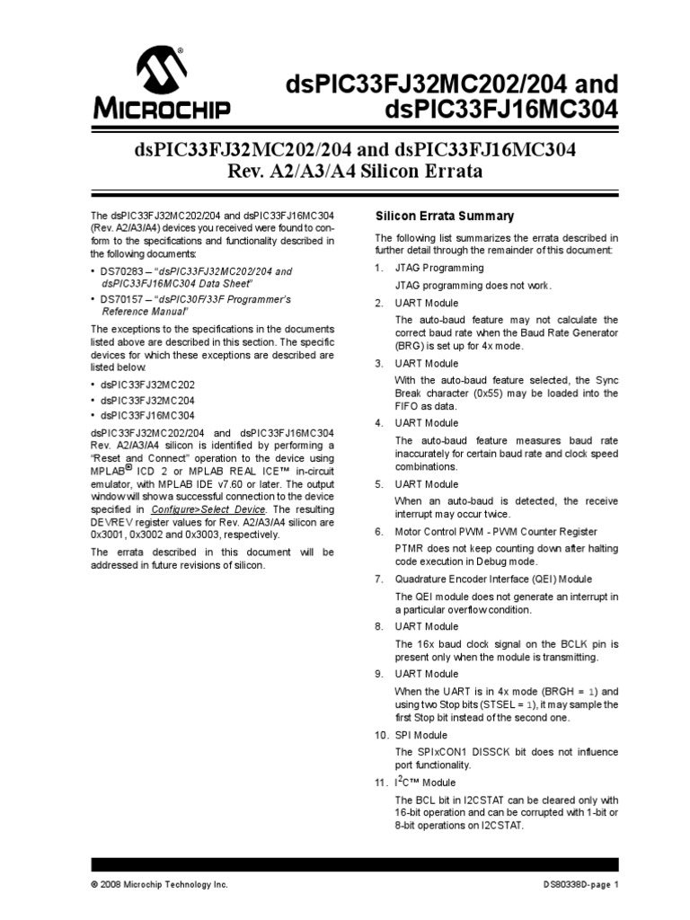 80338D Datasheet | PDF | Pic Microcontroller | Integrated Circuit