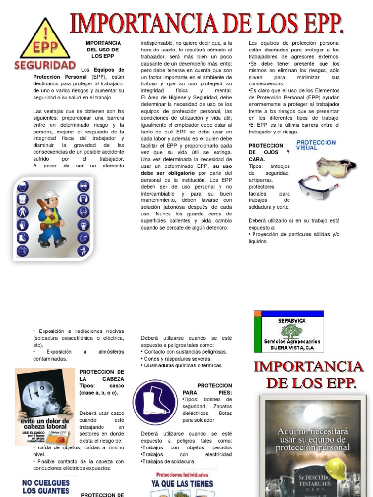 Importancia Del Uso De Los Epp