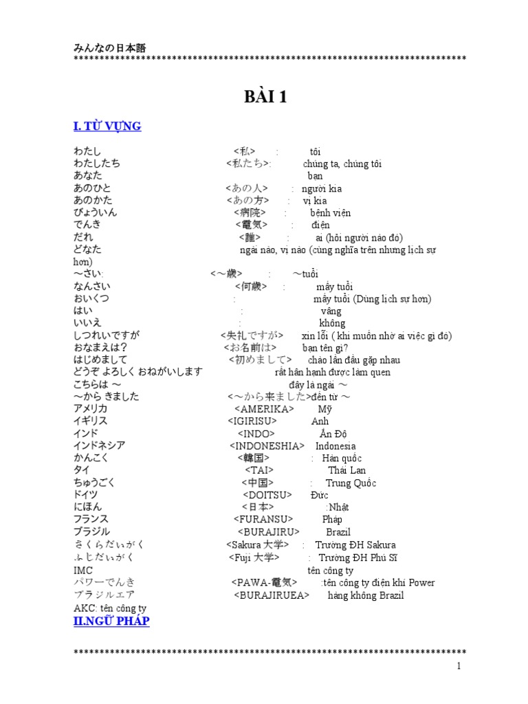 Minnanonihongo Vietnamese | PDF