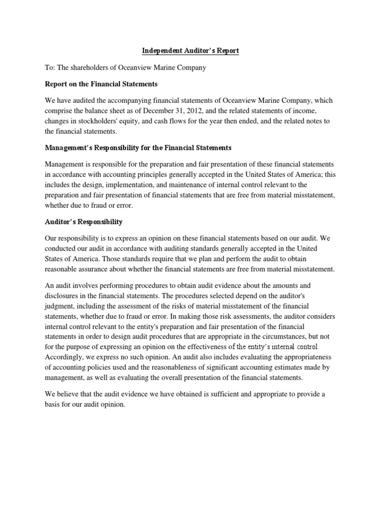 Independent Auditor Report - ASPCA | PDF | Financial Audit | Audit