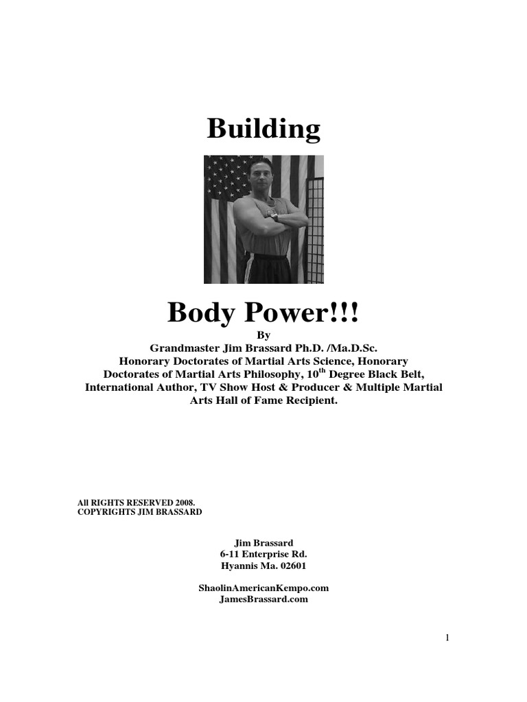 Bodypower PDF | PDF | Breathing | Recreation