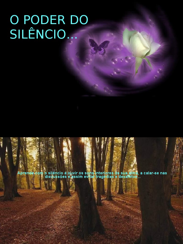 O Poder Do Silencio | PDF | Vida | Natureza