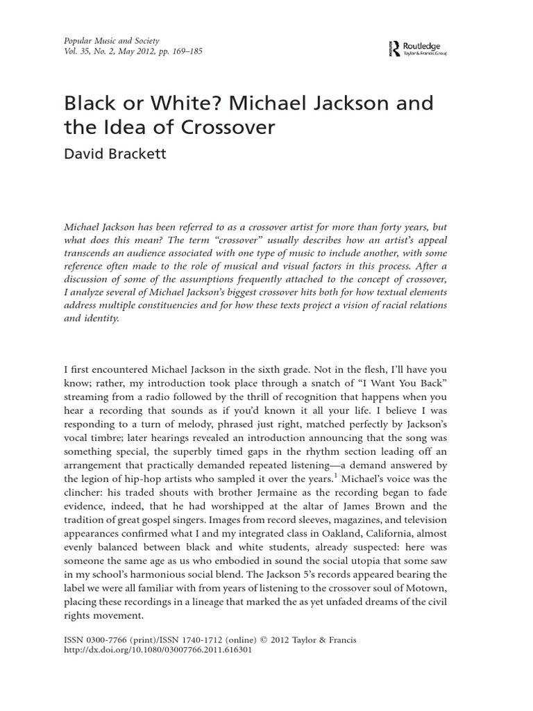 Black or White - David Brackett | PDF | Race (Human Categorization ...