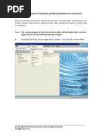 Change Number Format in SAP | PDF | Computers