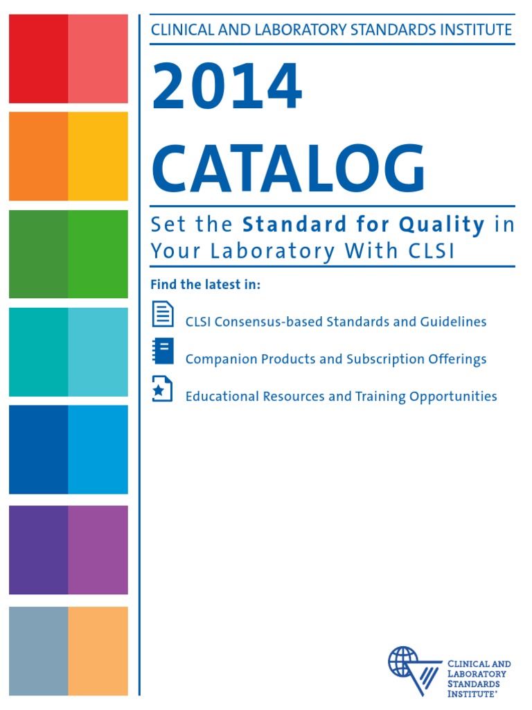 Clsi-Catalog Web Links042414 | PDF | Immunoassay | Medical Laboratory