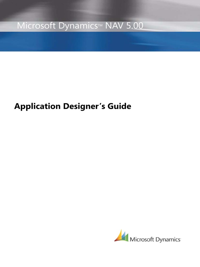 Microsoft Dynamics NAV 5.0 | PDF | Microsoft Dynamics Nav | Microsoft Sql Server