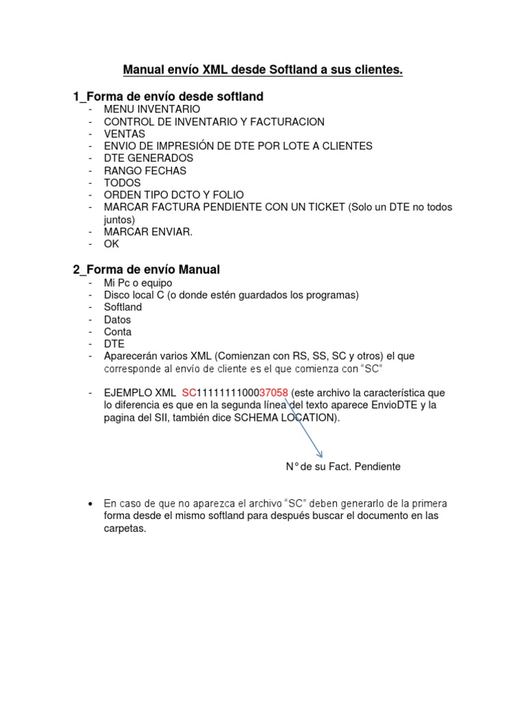Manual Softland | PDF