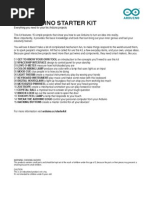 Arduino Starter Kit Multi-Language: Choose An Option.. | PDF | Arduino | Computing