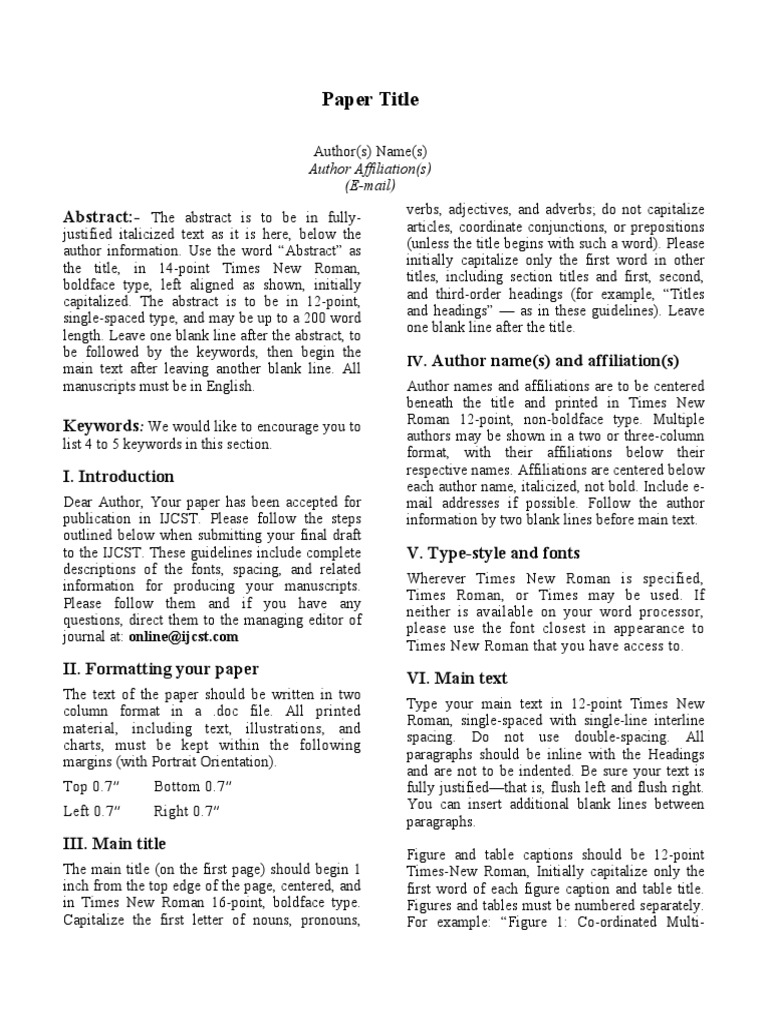 Paper Format | PDF | 4 G | Linguistic Morphology