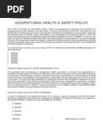 Safety Audit Report Sample | PDF | Occupational Safety And Health | Safety