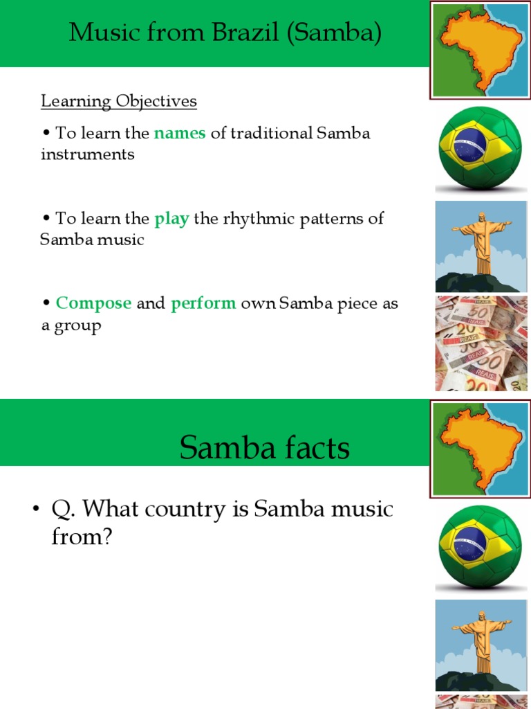 Samba Intro | PDF | Rhythm | Performing Arts