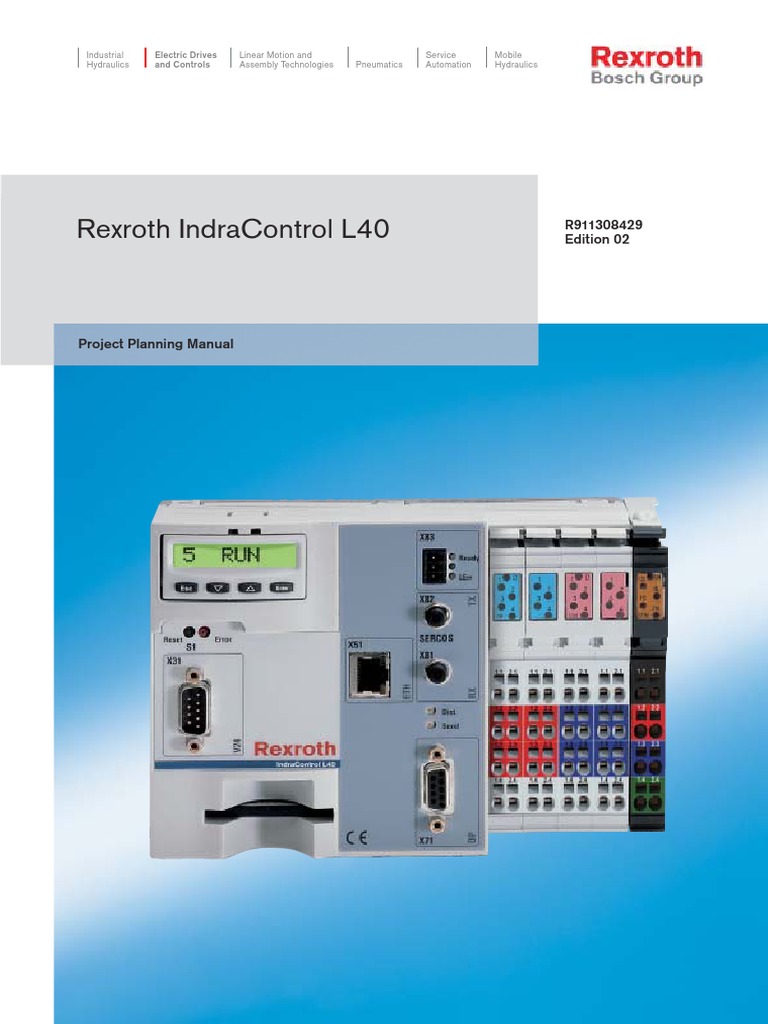 IndraControl L40 Hardware | PDF | Electrical Connector | Switch
